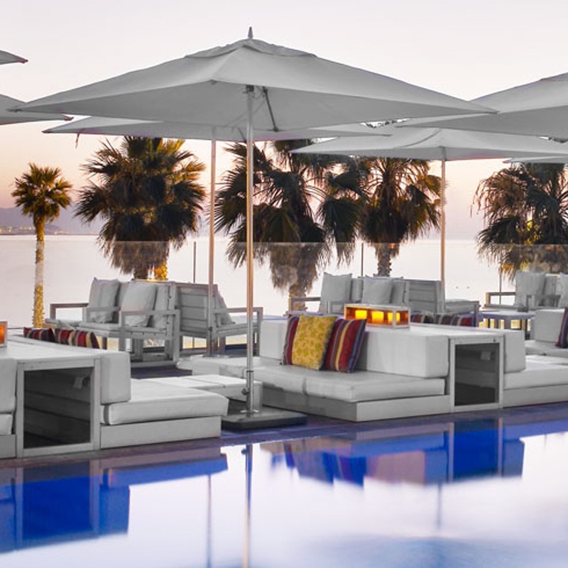 BayMaster M1 Classic Aluminium 165*165 cm,quadratisch